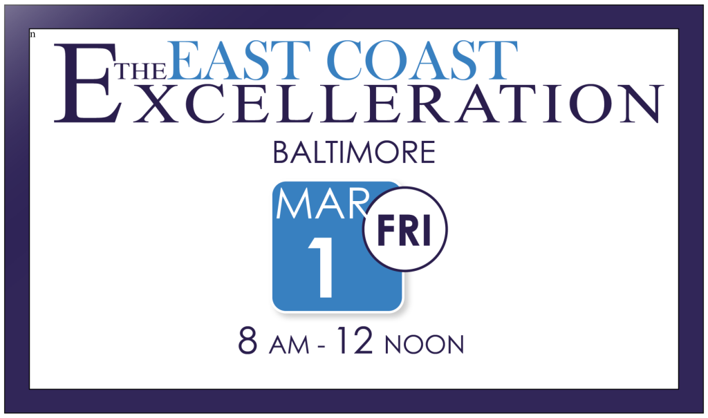 East Coast Excelleration - Baltimore - The Paragon Program™