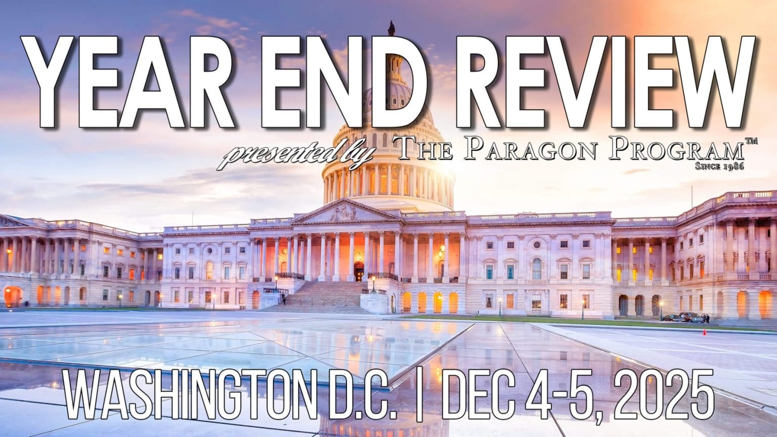 Year End Review - The Paragon Program™